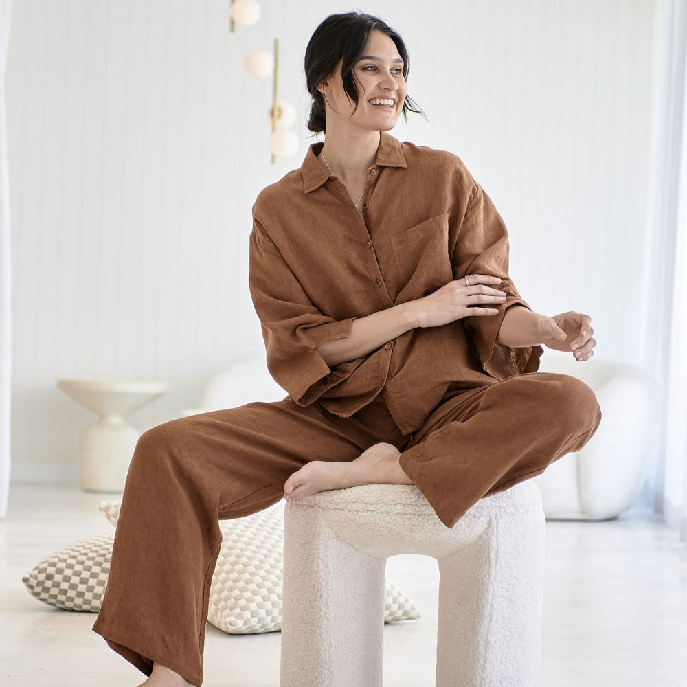 Carter White Linen Dress | Eadie Lifestyle