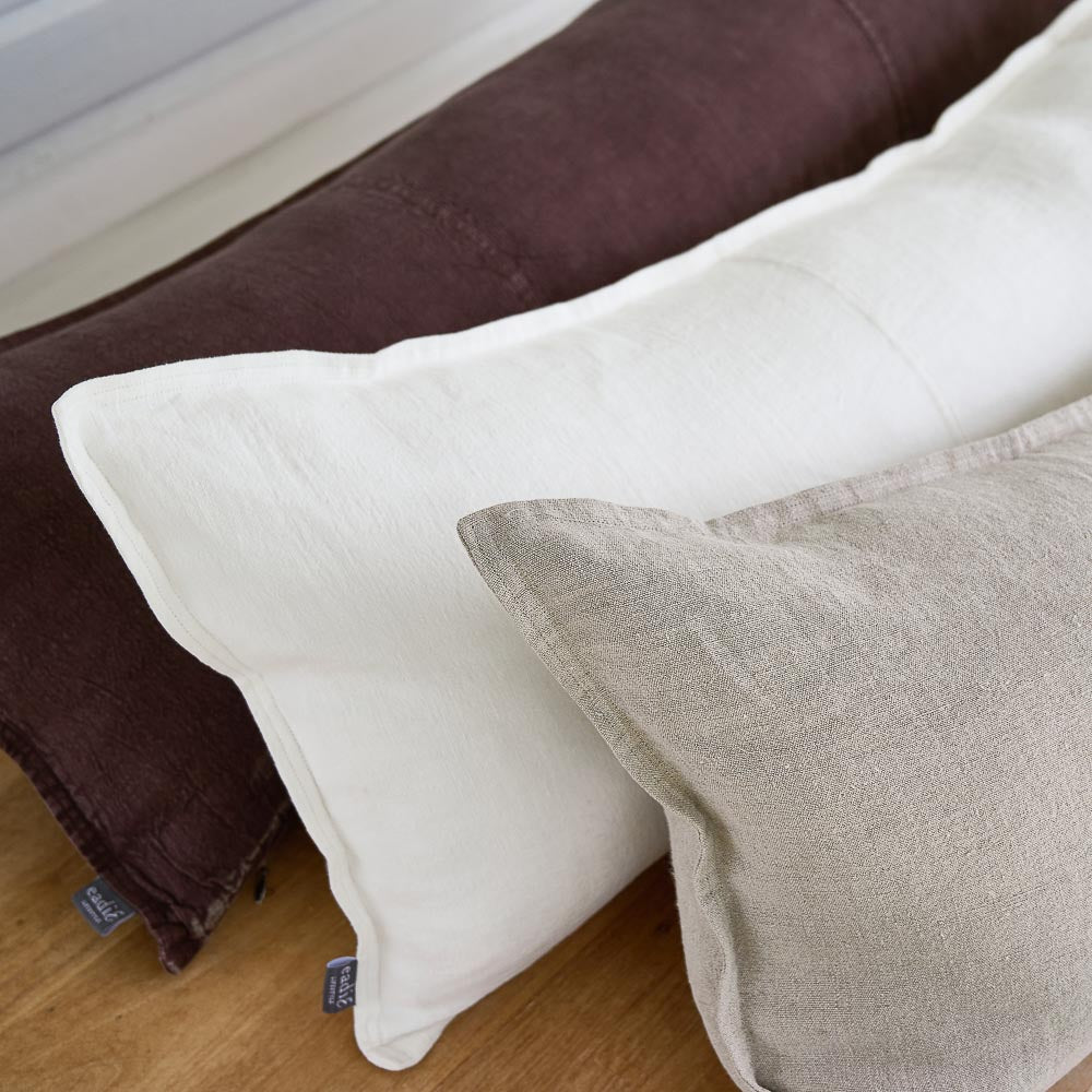 Luca® Linen Long Lumbar - Natural – Eadie Lifestyle