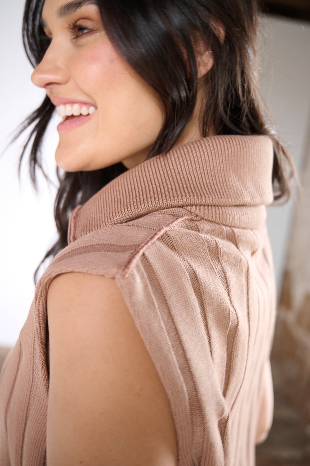 Eddi Clay Cotton Vest | Eadie Lifestyle