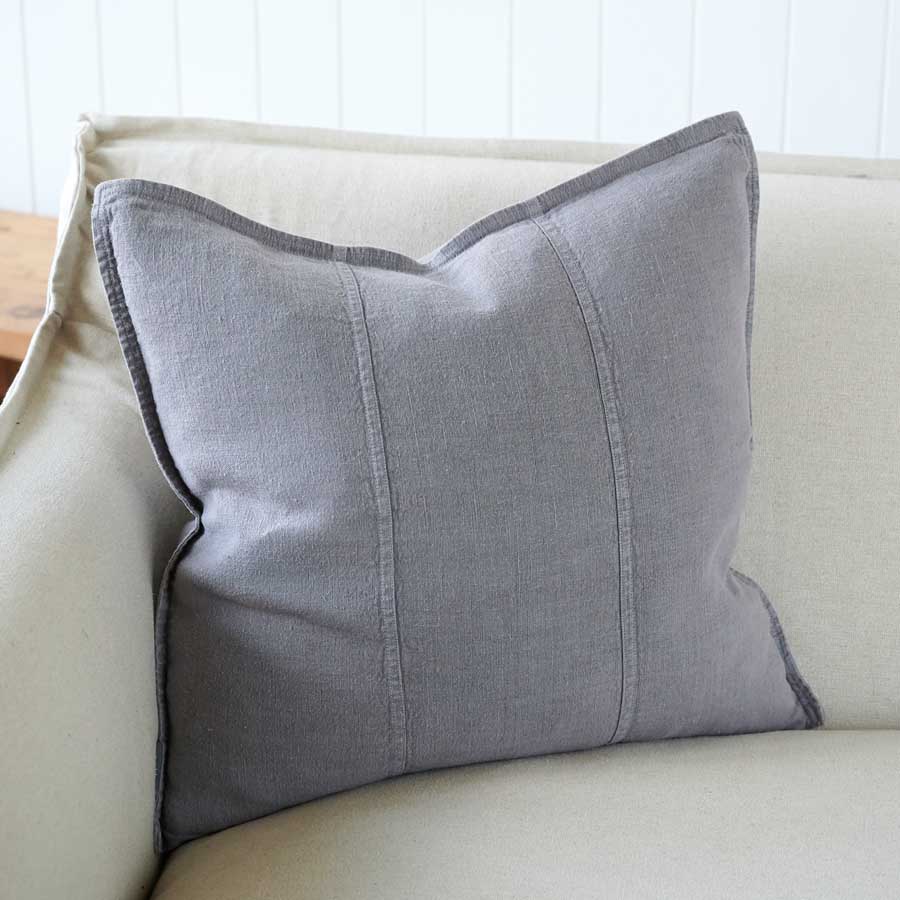 Slate Luca® Linen Cushion | Eadie Lifestyle