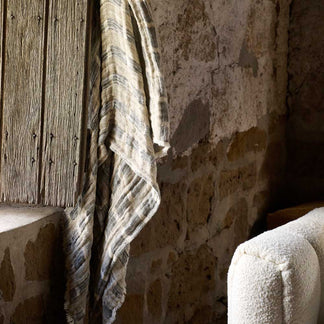 Petra Linen Boho Throw | Eadie Lifestyle